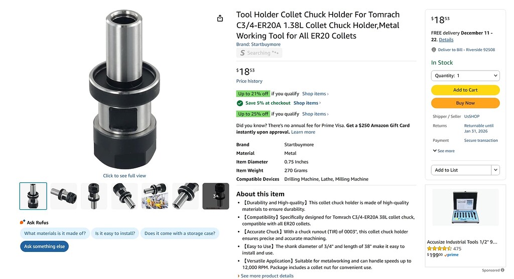Anyone using these China off brand TTS holders? - Mill - Tormach Forums