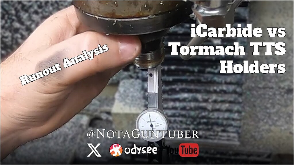 Compared Runout of iCarbide TTS Holders to OEM - Mill - Tormach Forums