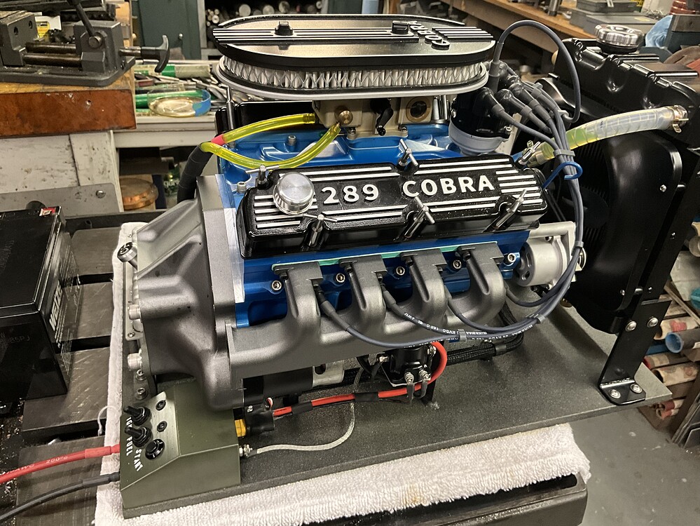 1/3 Scale Ford 289 HiPo Engine - Mill - Tormach Forums